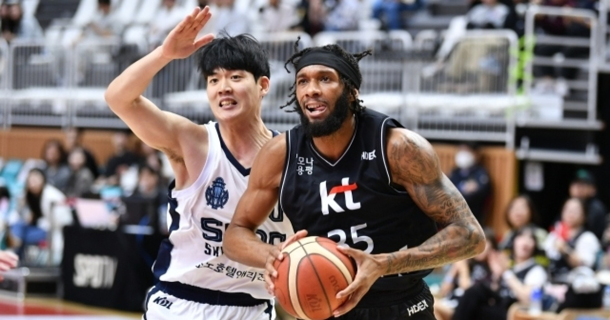 배스 트리플더블급 활약, 턴오버도 7개, 하윤기 이젠 상수, KT 36점차 승리로 중위권 도약, 소노 이정현은 살아났다