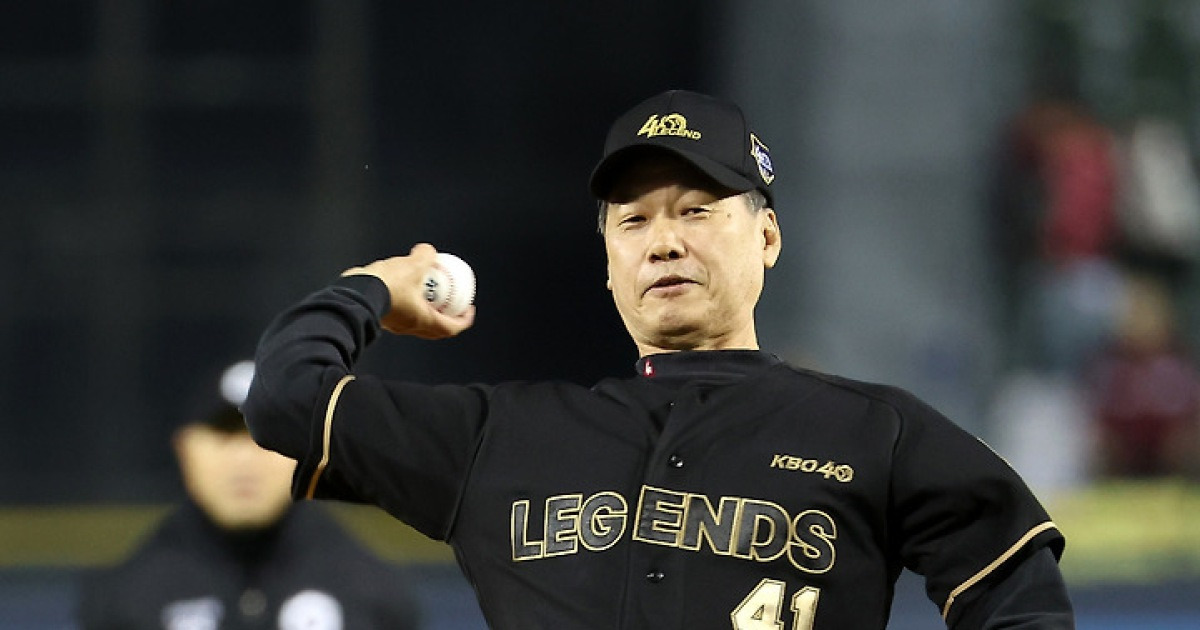 '1994 LG 우승 배터리' 김용수-김동수, KS 1차전 시투-시포 맡는다