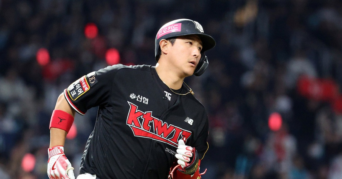 KT 황재균 "PO 고난을 극복, 우리의 우승 확률이 더 높아졌다"[KS1]