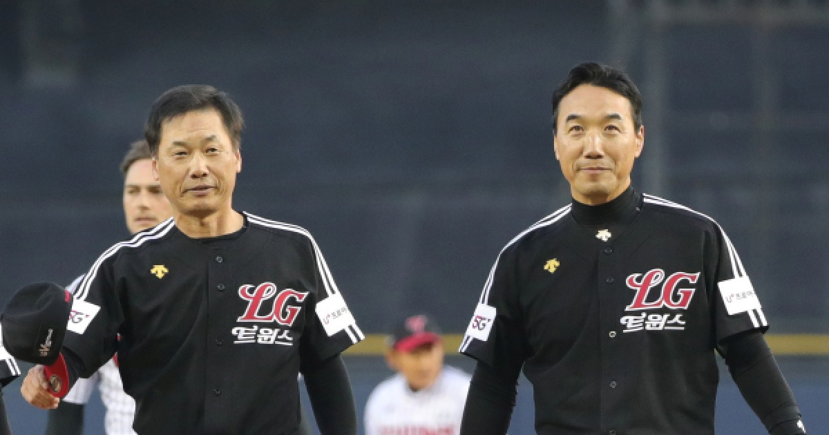 1994 LG 우승 배터리, 잠실 마운드 다시 오른다