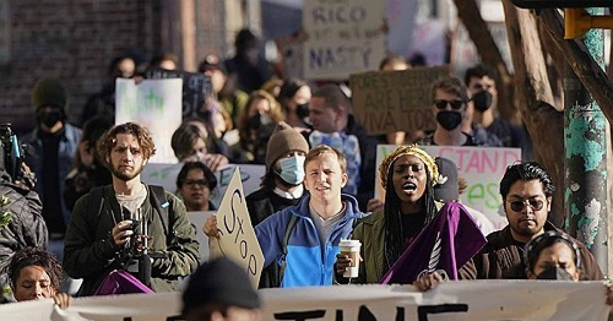 Police Training Center Protest