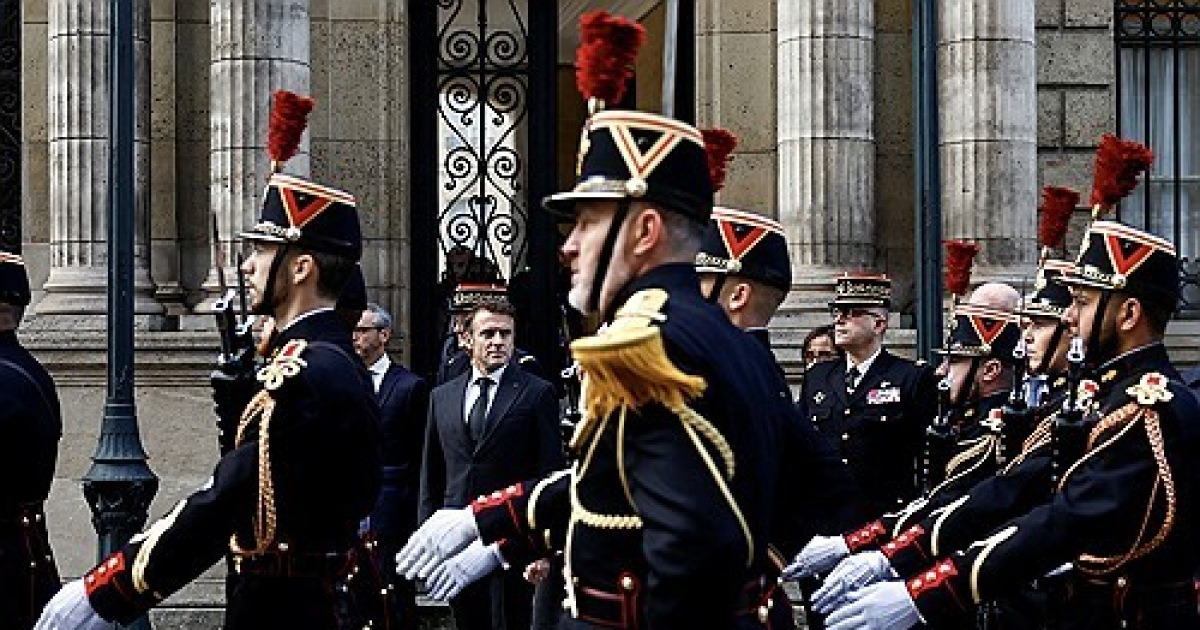 FRANCE CEREMONY REPUBLICAN GUARD