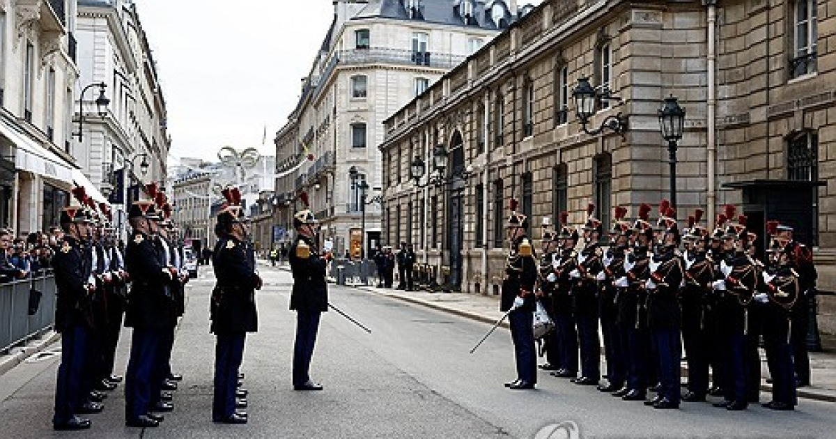 FRANCE CEREMONY REPUBLICAN GUARD