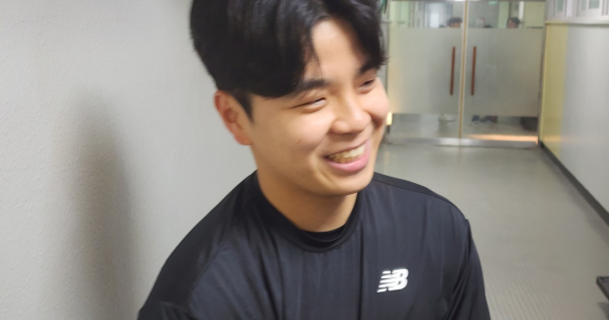 [KS 2] 'PO MVP→KS 승리 투수' 손동현 "아직 끝나지 않았지만...나는 행복한 선수"