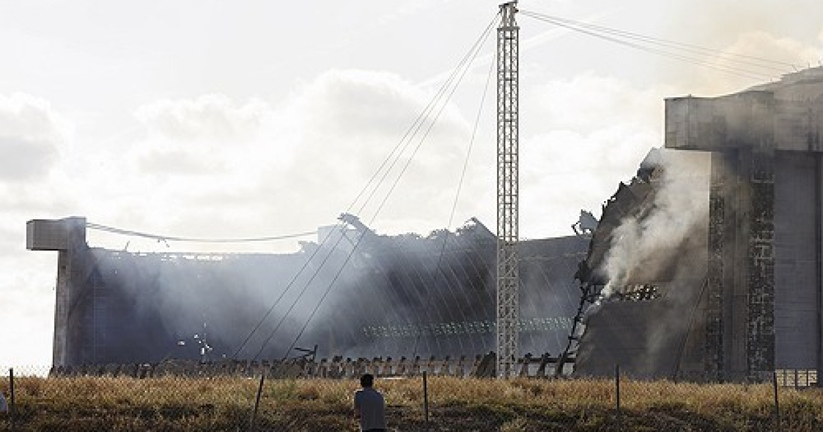 USA HANGAR FIRE