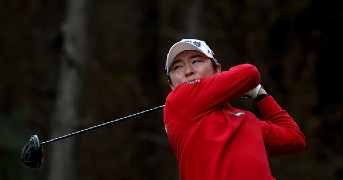 최민철, 최종전 'LG' 1R 노보기 6언더파 단독 선두... '대상 1위' 함정우 공동 10위