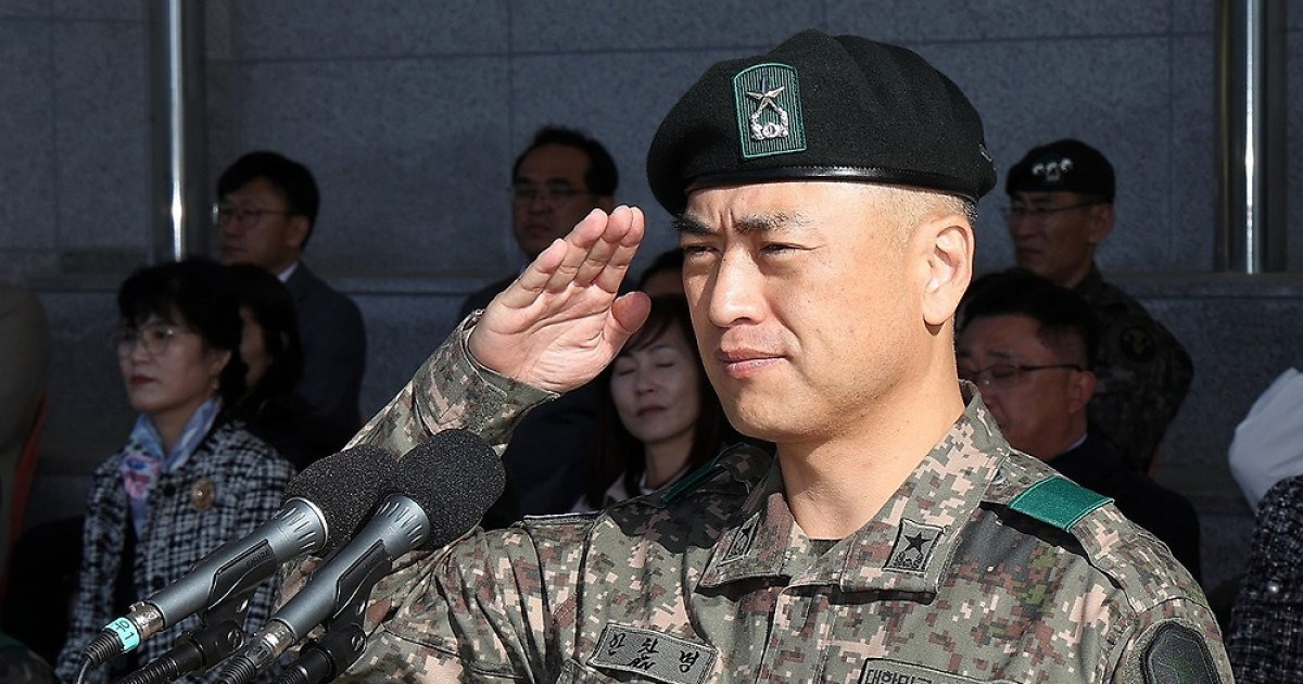 안찬명 육군 22사단장 취임