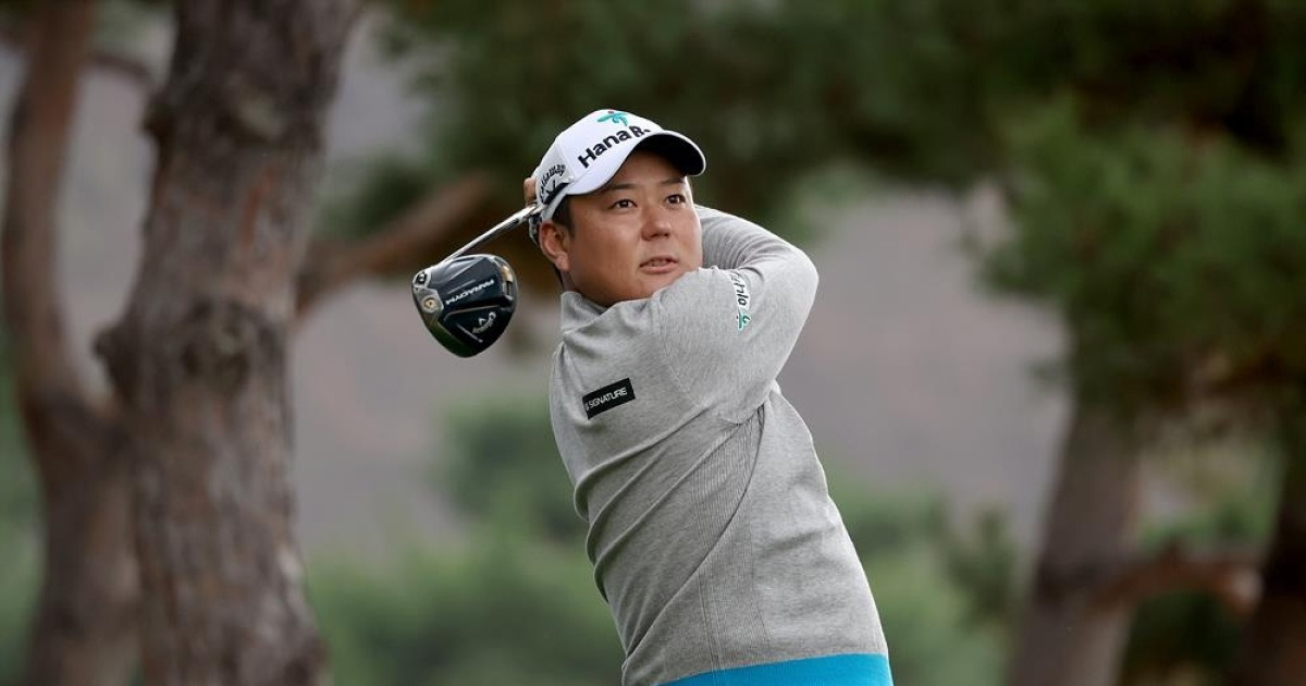 함정우, KPGA 대상 향해 잰걸음…최종전 LG 대회 첫날 상위권