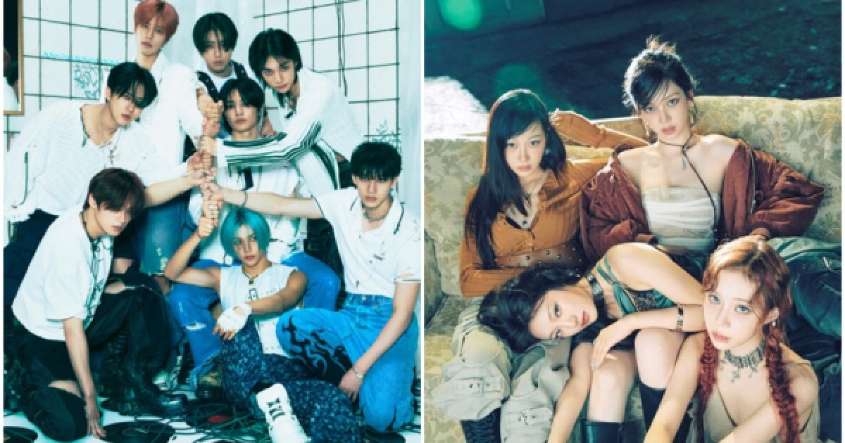 글로벌 인기 화력…스키즈‧에스파, JYP‧SM 자존심 세운다 [IS포커스] ①