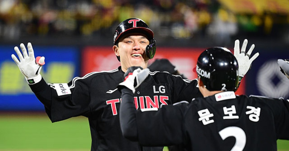 LG 박동원, KT 손동현 상대 역전 투런포 ‘쾅!’…KS 2경기 연속 홈런 [MK KS3]