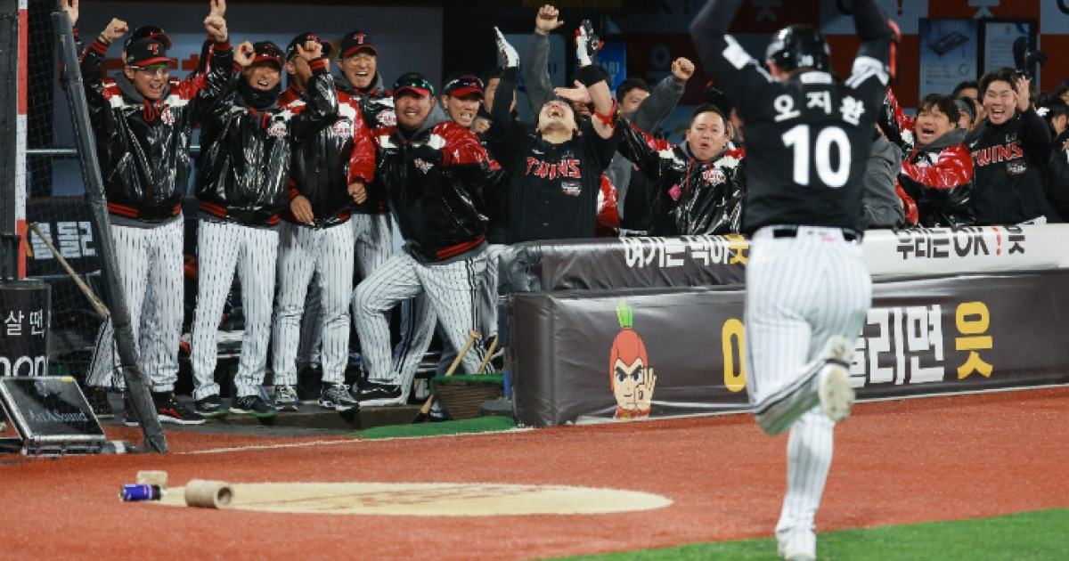 야구야? 영화야? KT-LG 3차전은 반전에 반전 거듭한 명품 스릴러