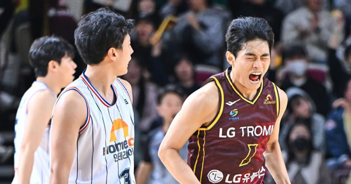 ‘유기상 18점 폭발’ LG, KCC 20점차 대파하고 5연승…이종현 부활한 정관장, DB 8연승 저지