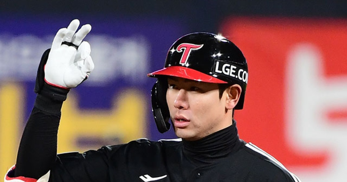 ‘PS 통산 타율 0.067→3안타 포함 4출루’ 화려하게 살아난 돌격대장, LG 승리 힘 보탰다 [MK KS3]