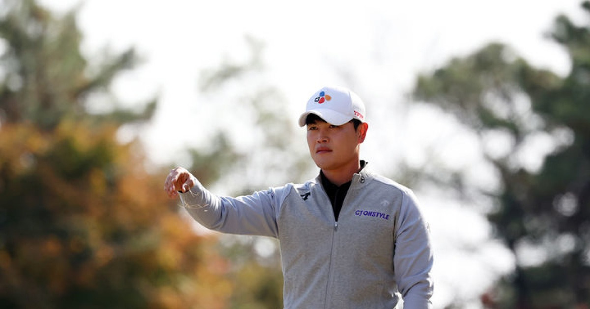 이재경·전성현, KPGA 최종전 3R 선두…함정우 대상 눈앞(종합)