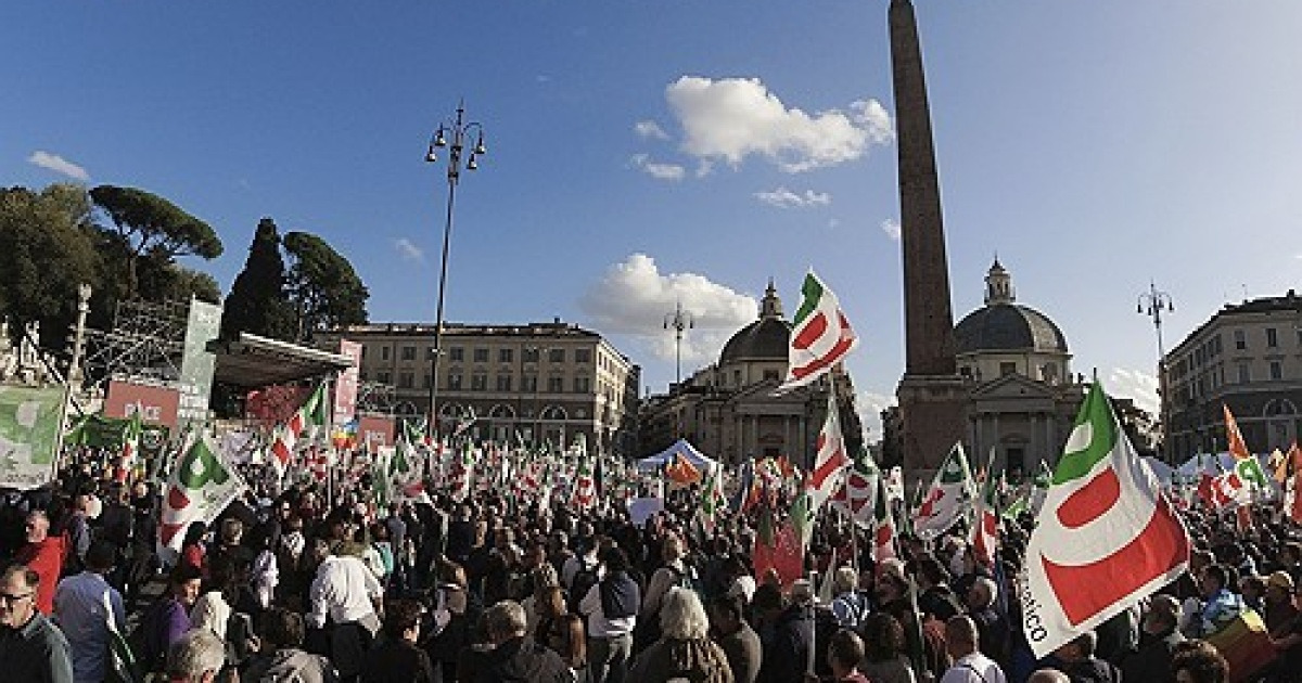 Italy Protest