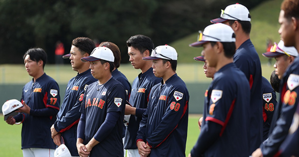 '7타점' 한신 우승 히어로는 홈런포 & 결승전 예상 좌완 선발은 153km 쾅...日 APBC 대표팀 예열 마쳤다