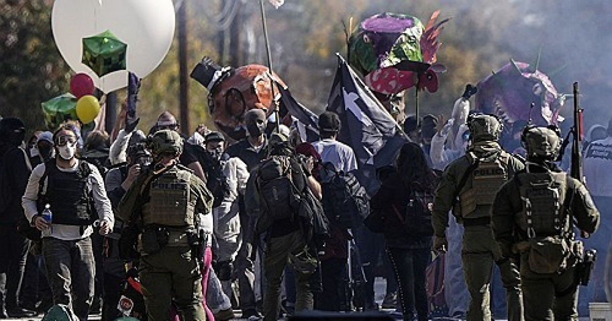 Police Training Center Protest