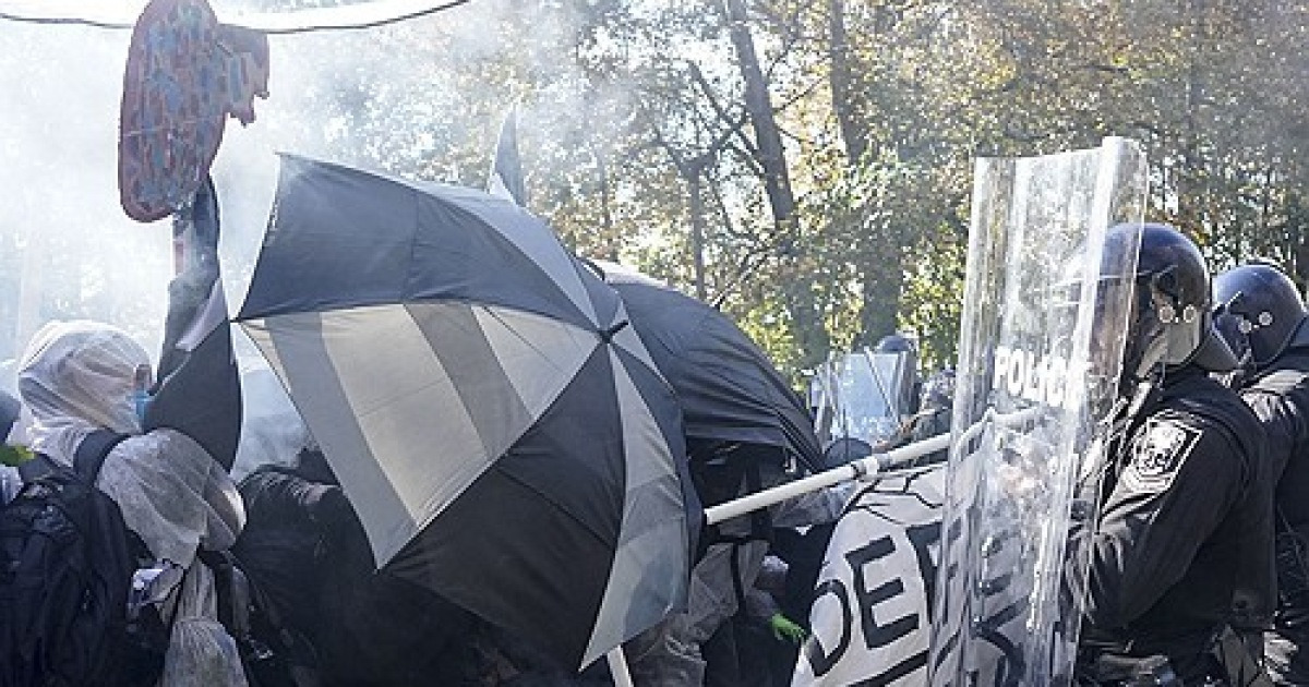 Police Training Center Protest