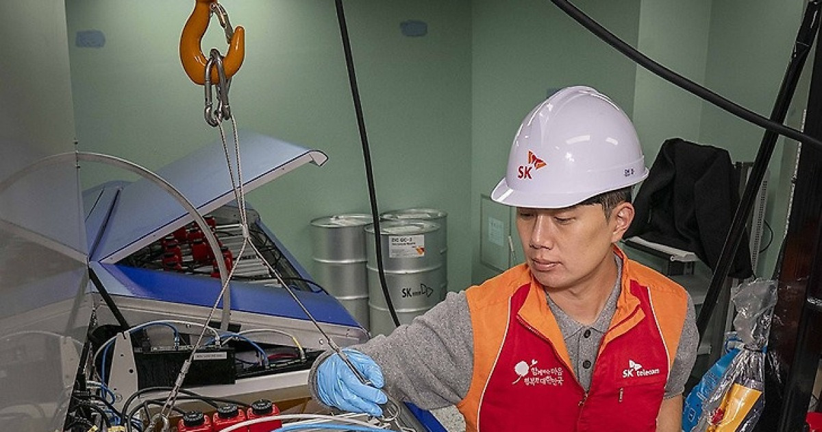 SKT, AI서버 액침냉각으로 전력 사용 37% 절감 확인