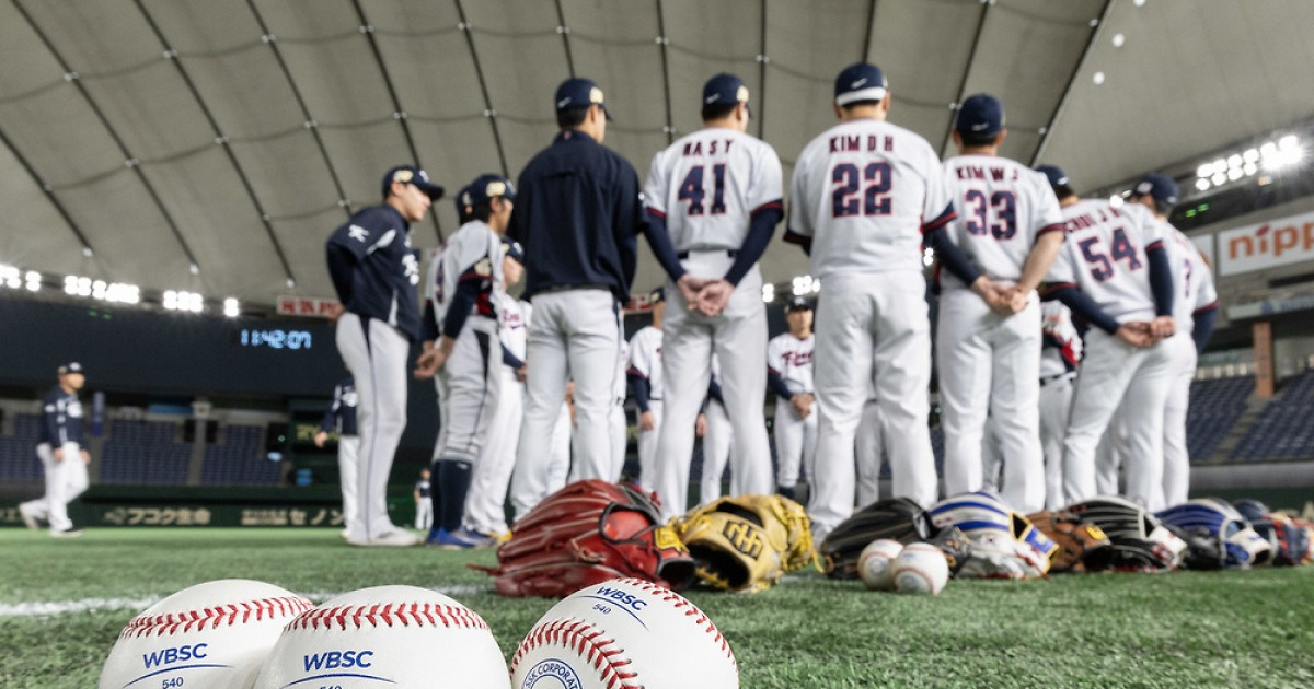 야구대표팀, 2023 APBC '반드시 승리'