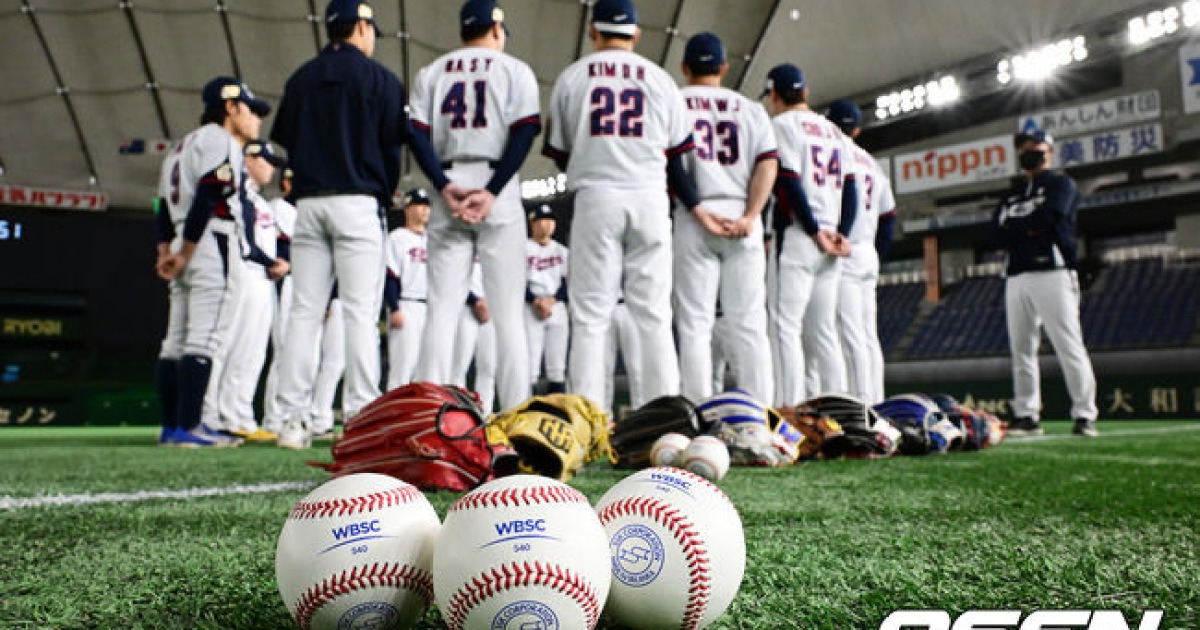 도쿄돔에 모인 APBC 대표팀 [사진]