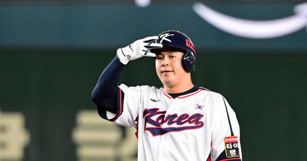 문동주 102구 역투→10회 노시환 끝내기 안타…한국, 호주에 WBC 패배 설욕했다 [도쿄 리뷰]