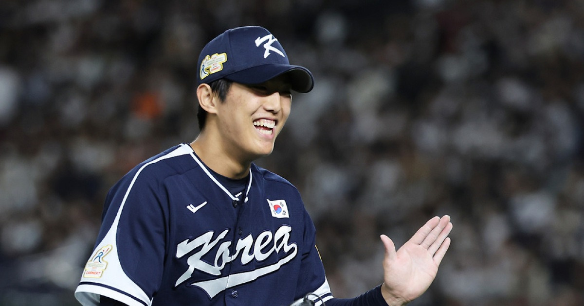 WBC 악몽 지운 이의리, APBC 한일전 6이닝 2실점 역투 "즐거웠다"