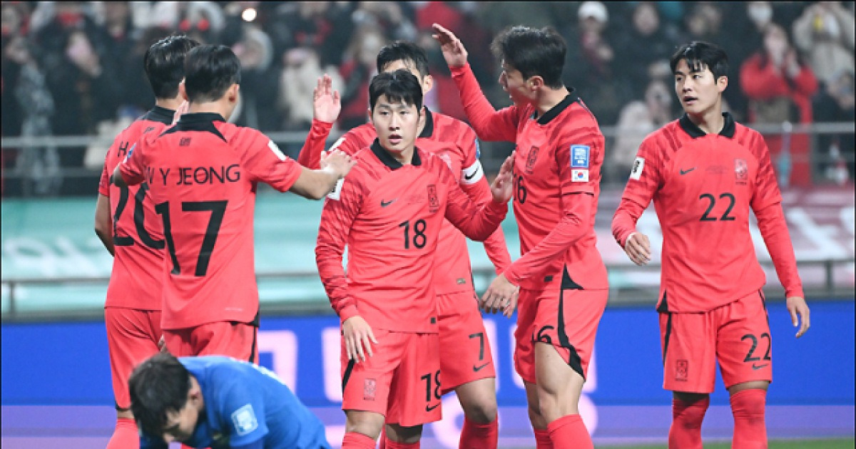 [MD현장] '이강인 1G 2AS+손흥민 환상 감아차기' 공격 폭발...클린스만호, 싱가포르 5-0 완파→첫 경기 승리 장식