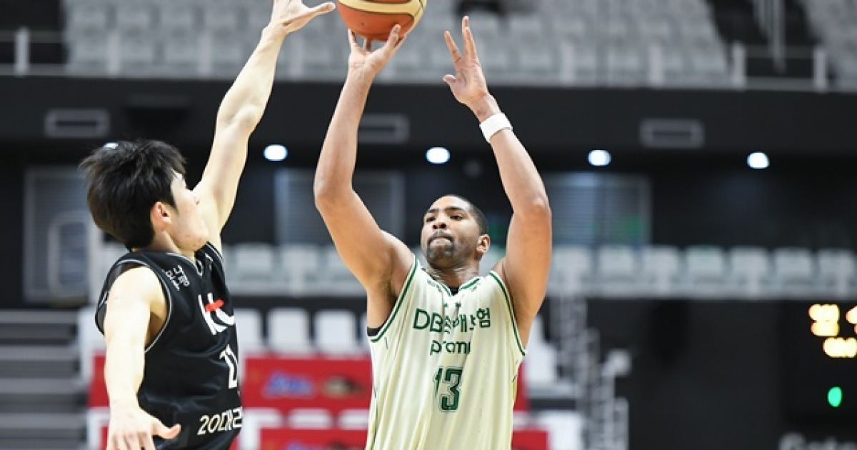 '대단하다 디드릭 로슨' 무려 3시즌 만에 외인 MVP... 1라운드 지배, DB 깜짝 선두의 힘