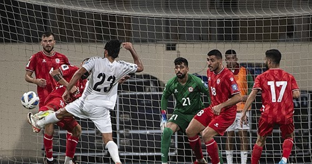 Palestine Lebanon Soccer World Cup qualifier