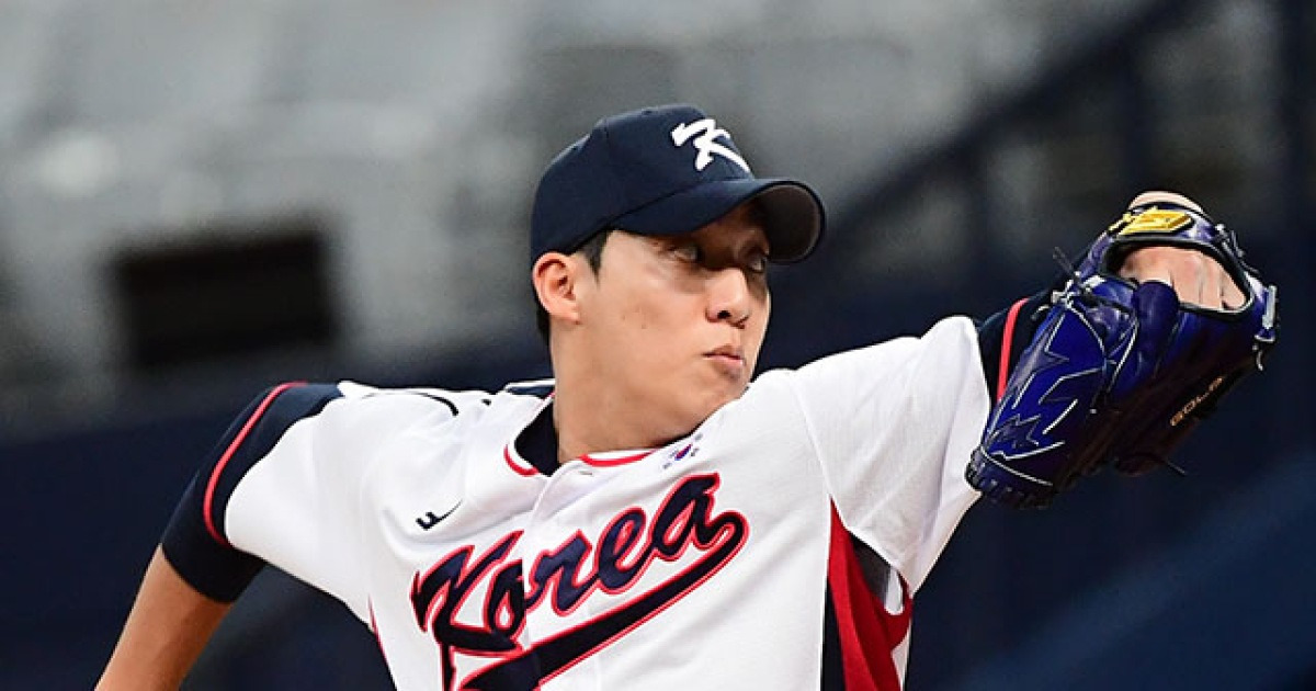 AG 금메달 기여했던 원태인, APBC서도 제 몫 해냈다…대만 상대 5이닝 5K 1실점 [MK도쿄]