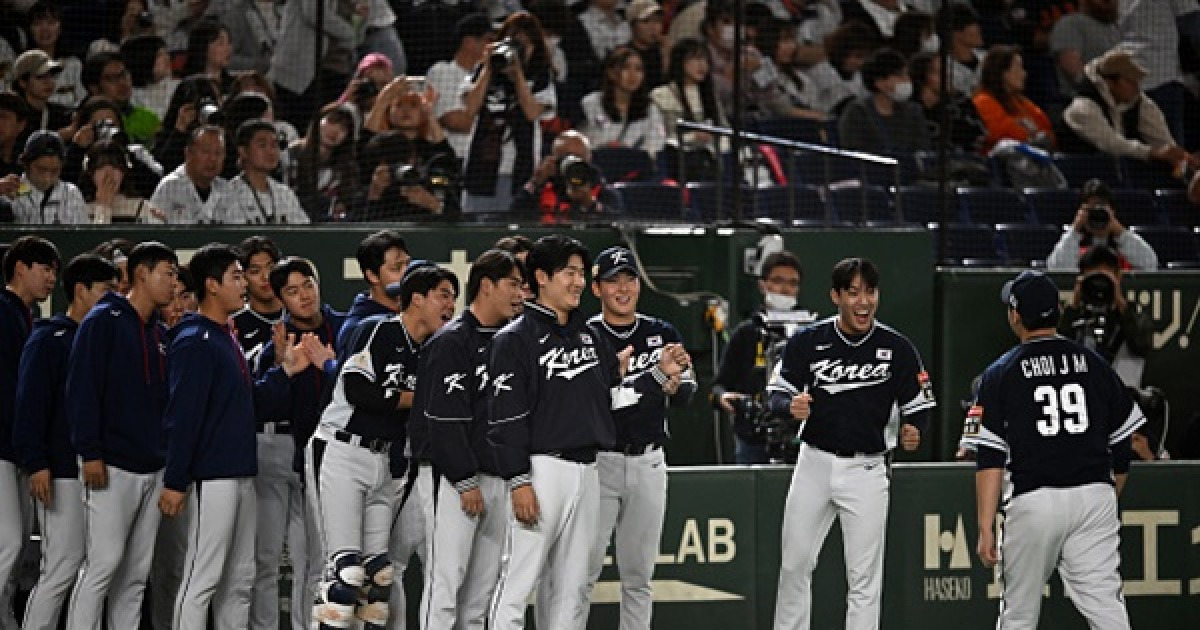 류중일호, 연장 접전 끝에 일본에 석패…APBC 준우승