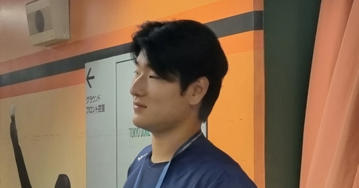 결승전, 그것도 '한일전' 선발 등판…곽빈의 각오 "한계에 부딪혀보겠다" [APBC 인터뷰]