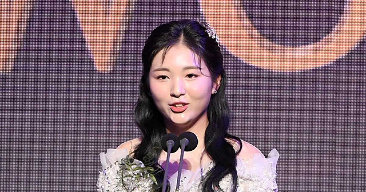 이예원 ‘KLPGA 3관왕 영광’ [MK포토]