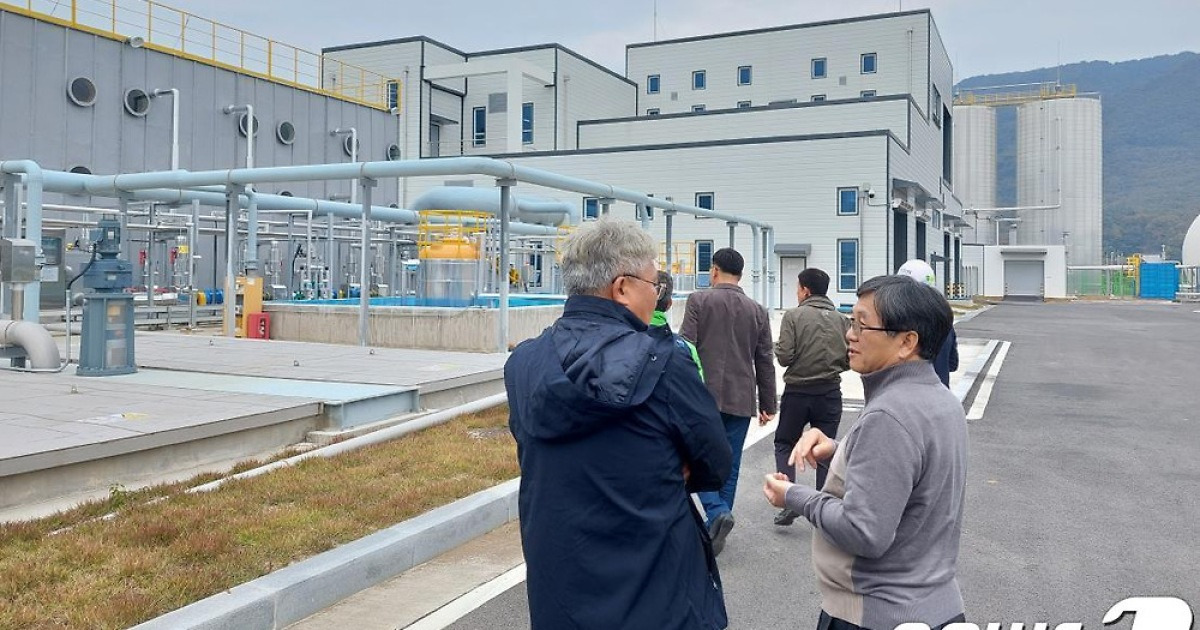 냄새도 없고 농가에 도움 음성군 가축분뇨공공처리시설 주목