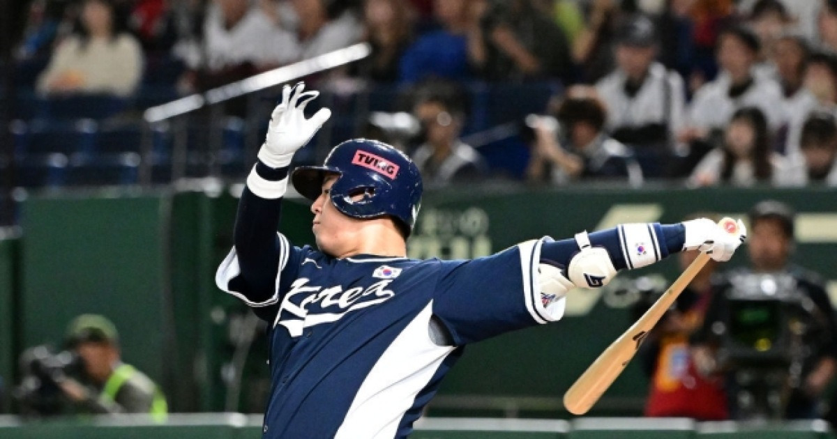 "일본 와도 톱클래스" 적장도 극찬한 KBO 홈런왕, 이대호 뒤이을 4번타자 마침내 찾았다 [APBC 현장]