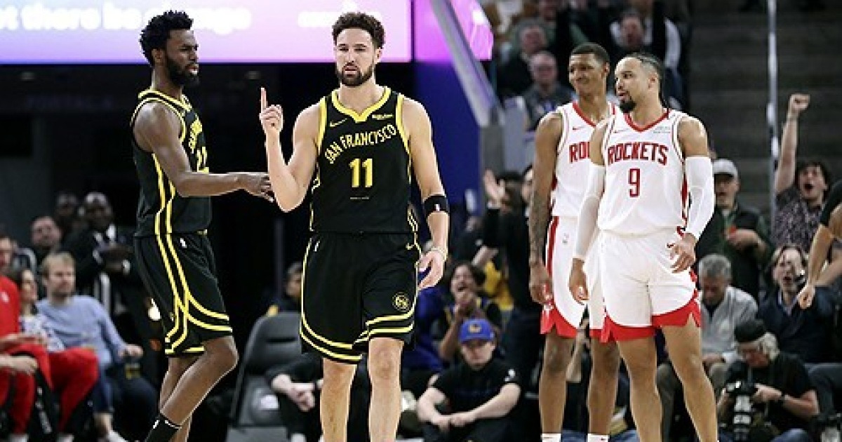 Rockets Warriors Basketball