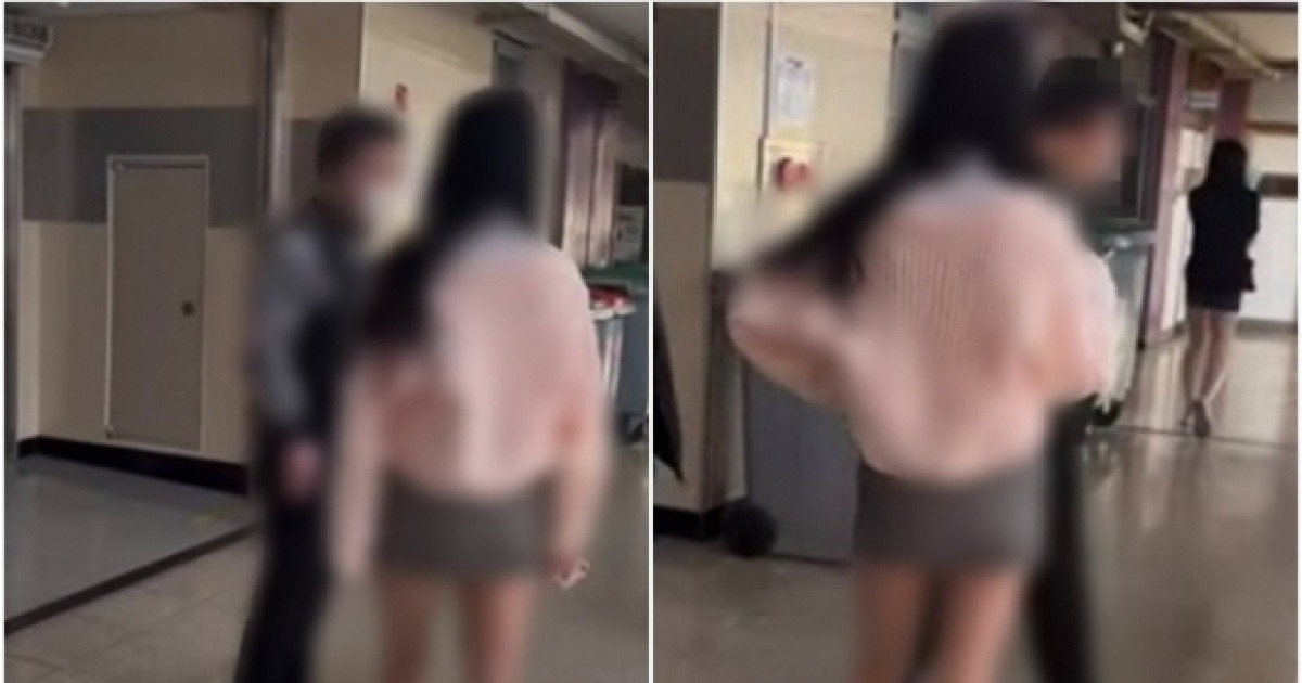 “남의 귀한 딸이에요”…男교사에 대드는 여고생 영상 확산