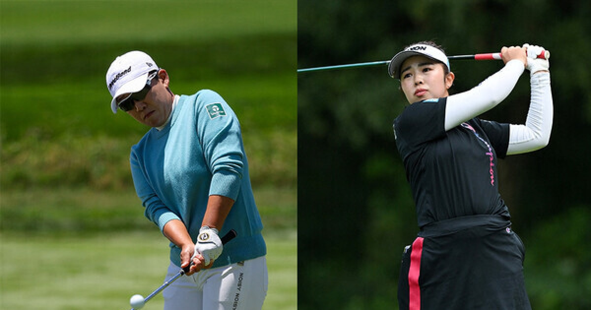 JLPGA 최강자는 누구? 신지애 vs 야마시타, 난도 높아진 최종전 첫날 맞대결