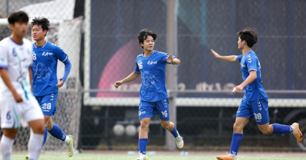 [IS 동작] 2023 대학축구 최고봉은 중앙대…숭실대 꺾고 U리그 ‘우승’