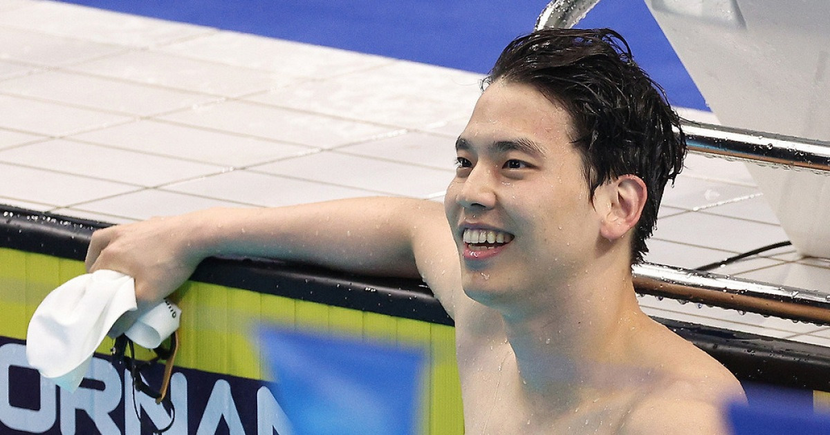 배영 이주호, 200m 1분56초05…항저우서 세웠던 한국 기록 57일 만에 경신