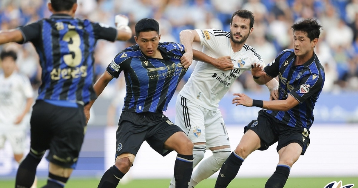 [K리그 37R] 'ACL 앞두고 로테이션' 인천vs울산 선발 라인업 공개