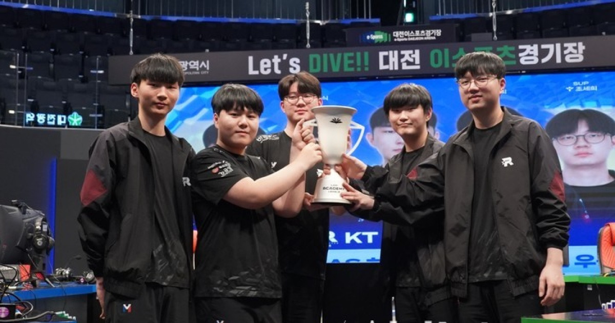 [LCK AS] '압도적 실력' KT 아카데미, LCK 아카데미 시리즈 우승!