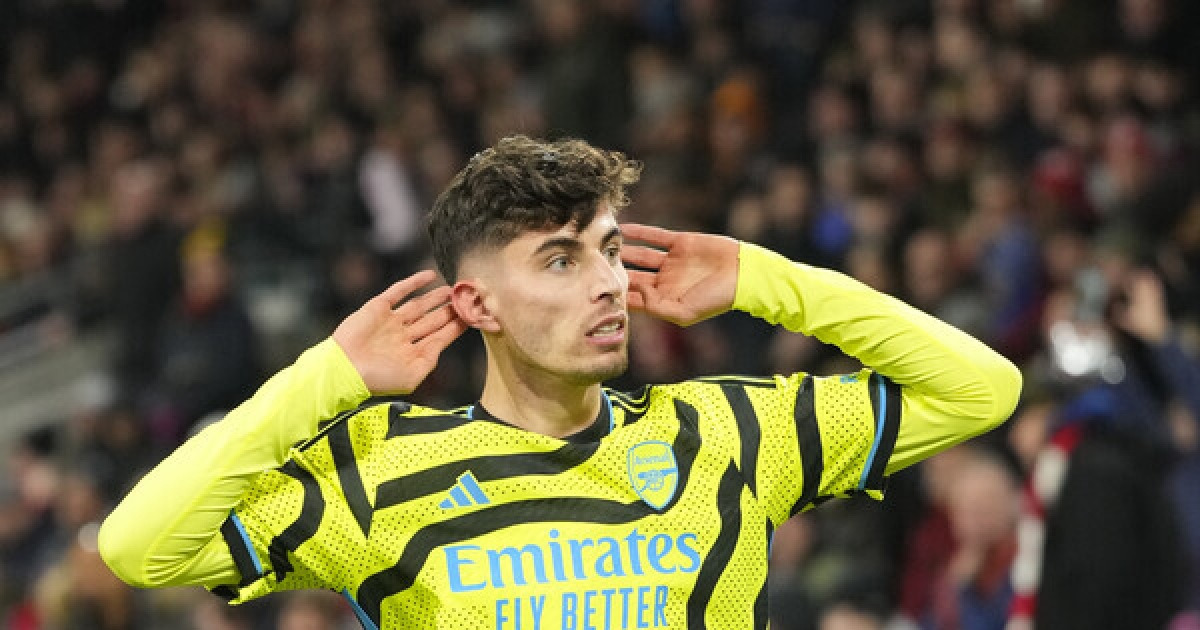 [EPL zip] '하베르츠 결승골' 아스널, 브렌트퍼드 원정서 1-0 승리