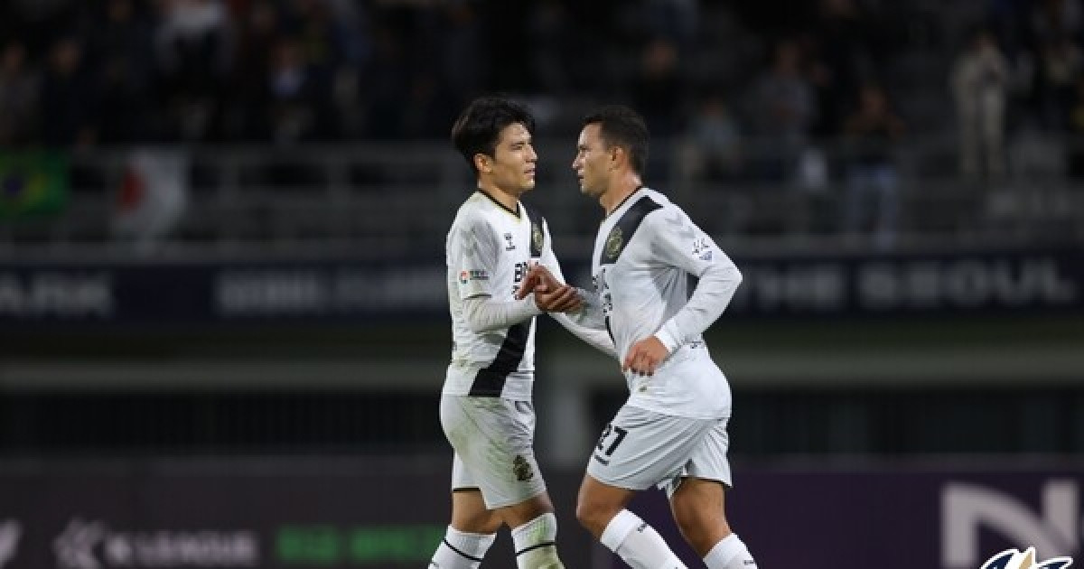 [k2.review] '박민서 결승골' 경남, 김포에 1-0 승리...승점 57점 4위 확정→승강 준PO 진출!