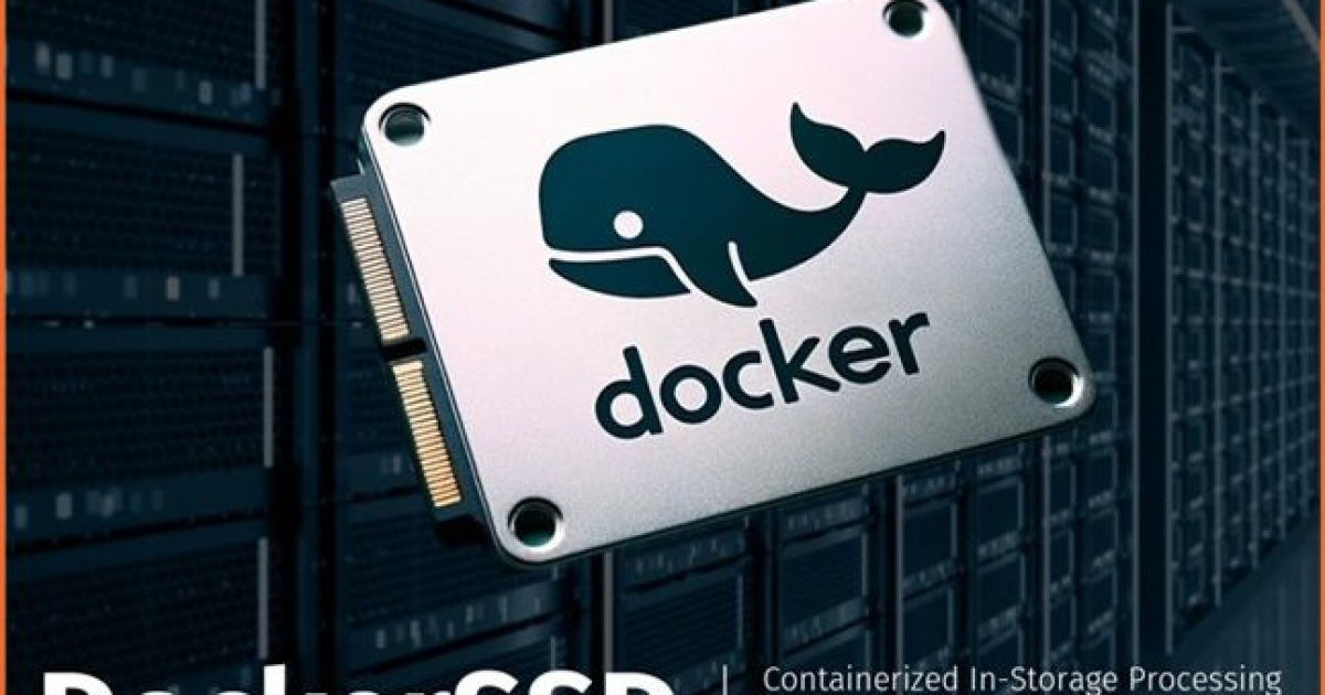 KAIST, 하드웨어 변경 없이 독립된 '도커 SSD' 개발