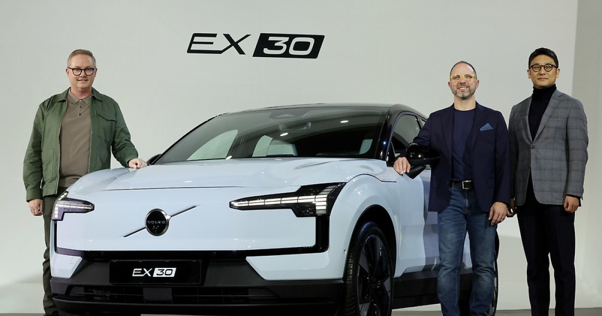 4천만원대 전기 SUV 'EX30' 출시…볼보 "연 3만대 브랜드 도약"(종합)
