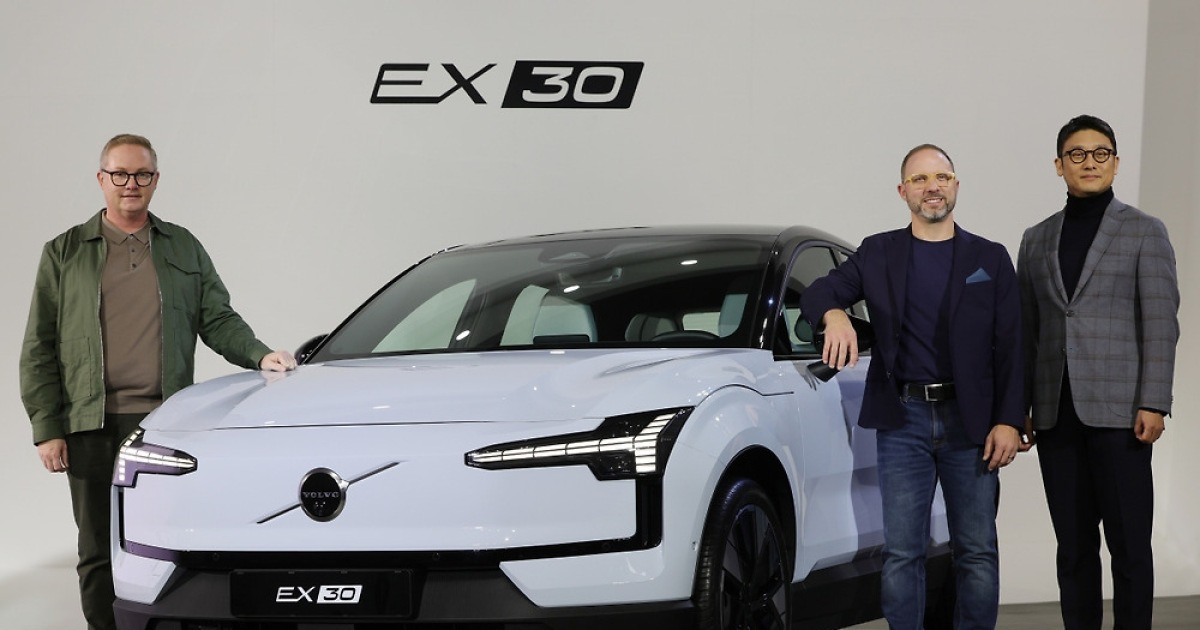 [포토] 볼보자동차코리아 순수 전기 SUV 'EX30' 공개
