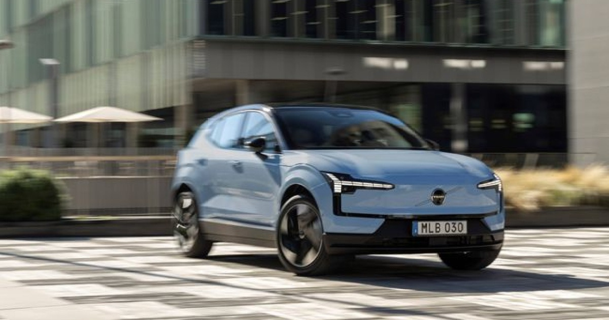 순수 전기 SUV ‘볼보 EX30’ 공개, 4,945만원 공격적 가격대