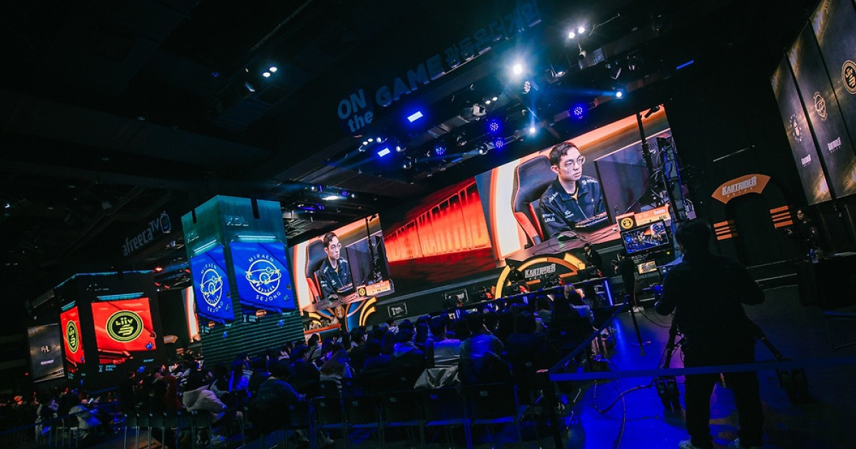 [포토] KDL PO가 진행 중인 비타500 콜로세움